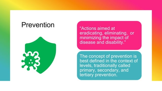 Levels of Prevention | PPTX | Diseases and Conditions | Medical Health