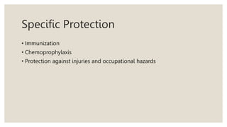 Levels of Prevention for Health Care and Nursing | PPTX