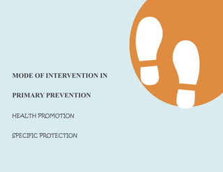 LEVELS OF PREVENTION IN COMMUNITY HEALTH NURSING AND FUNDAMENTALS OF ...