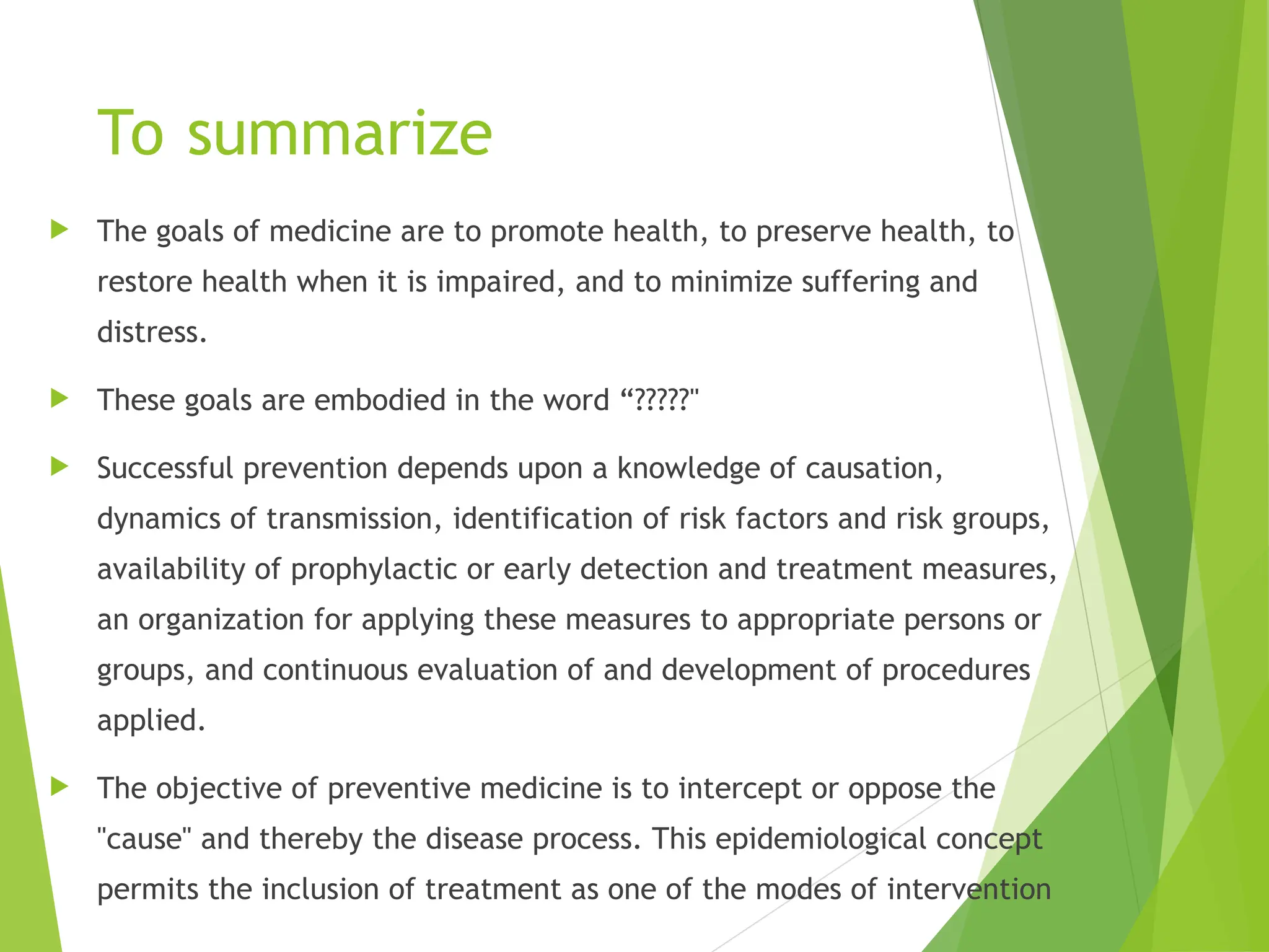 LEVELS OF PREVENTION and modes of Intervention | PPT