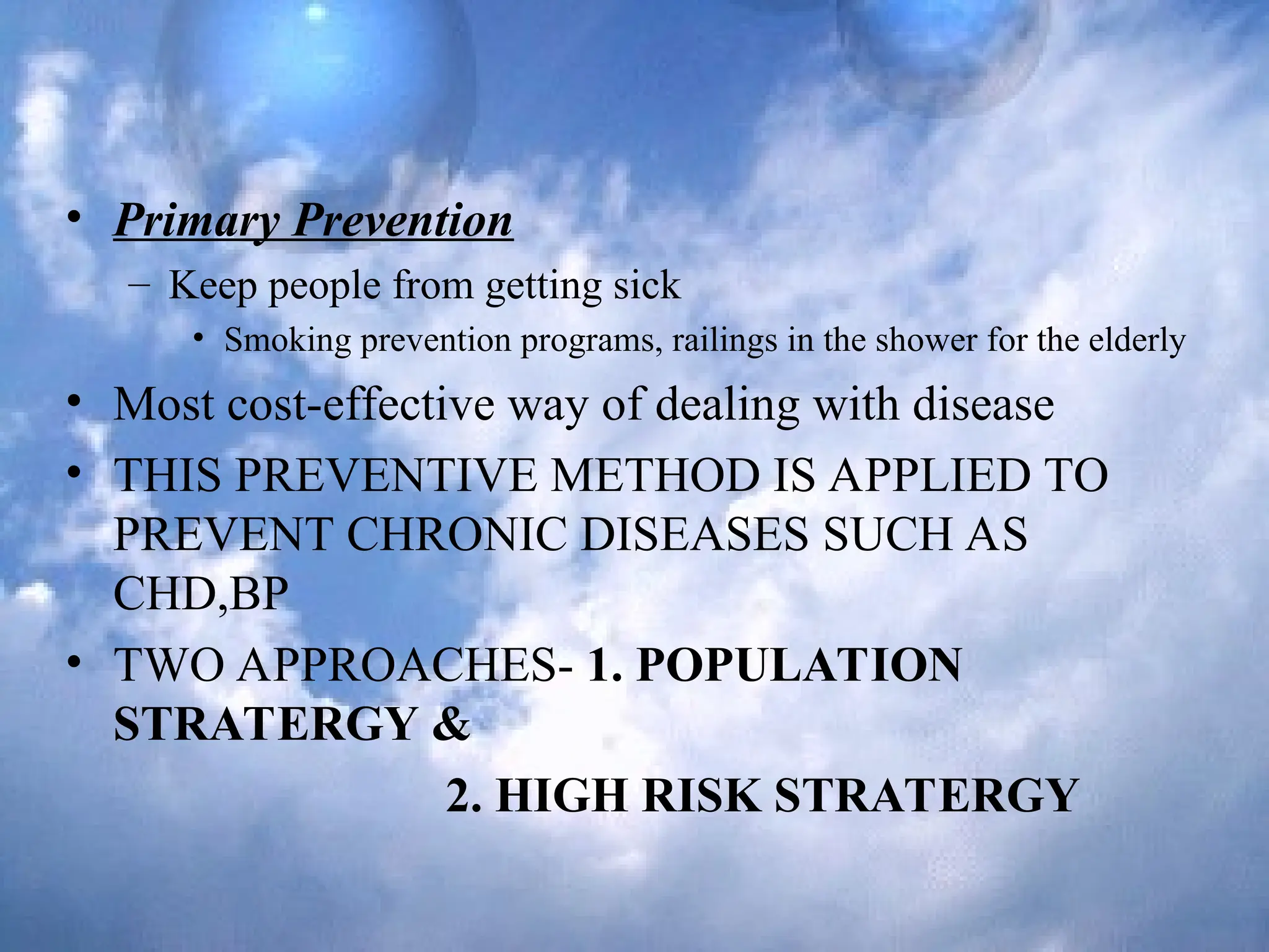 LEVELS OF PREVENTION & Modes of intervention 1.ppt