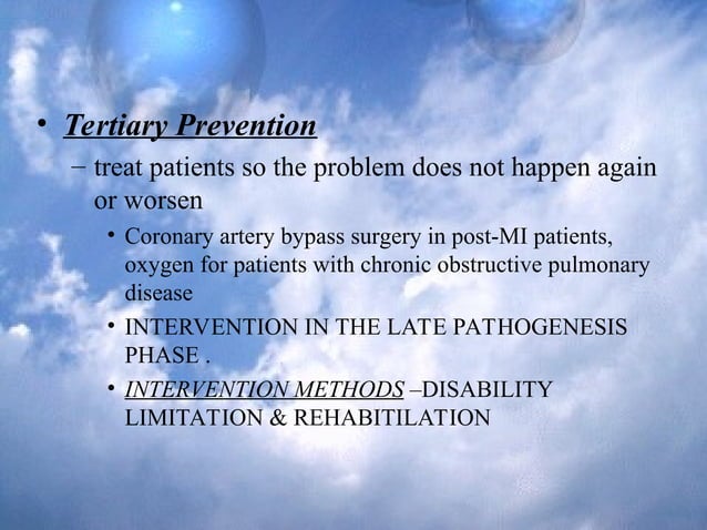 LEVELS OF PREVENTION & Modes of intervention 1.ppt