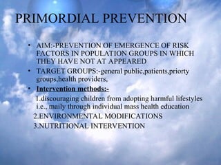 LEVELS OF PREVENTION & Modes of intervention 1.ppt