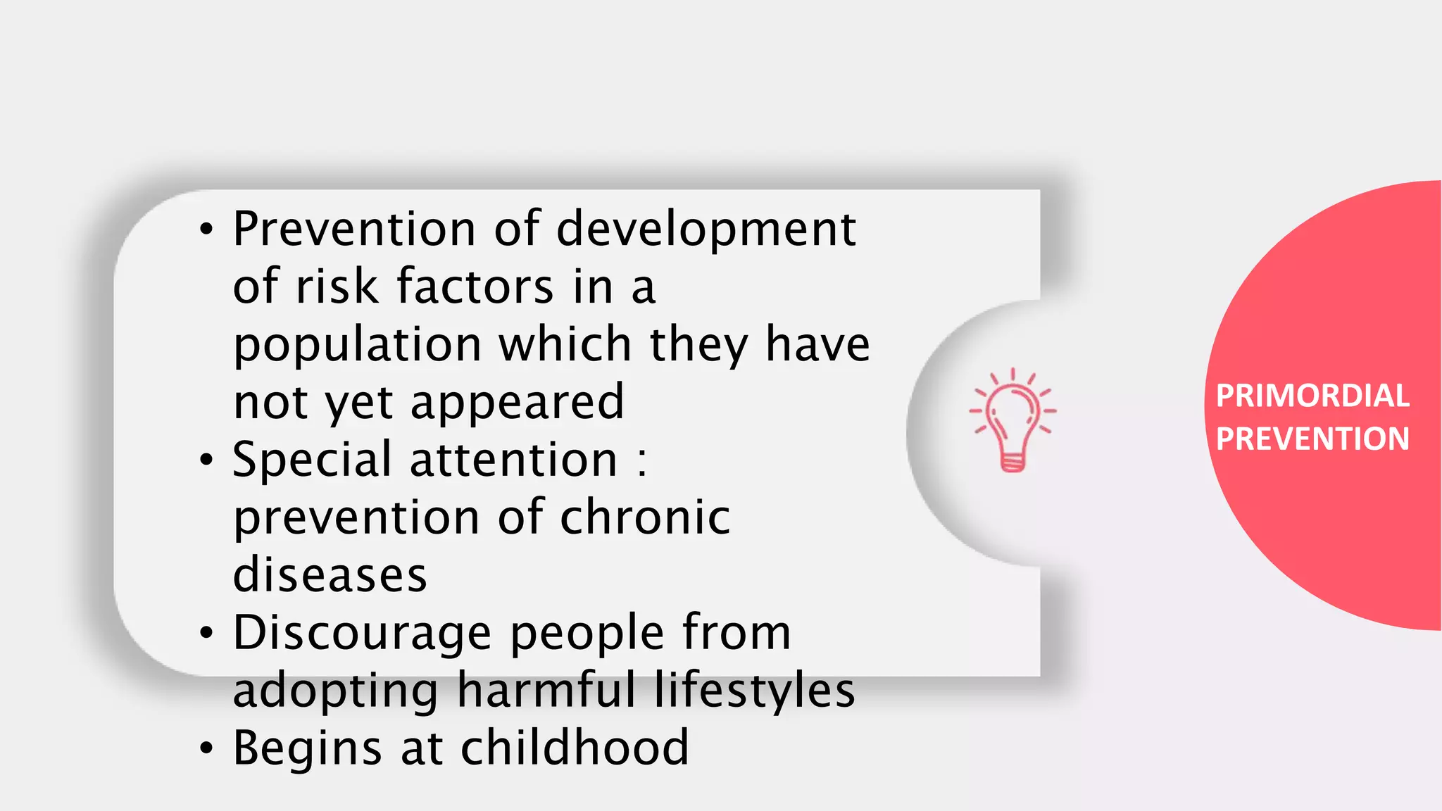 Levels of prevention and modes of intervention | PPTX