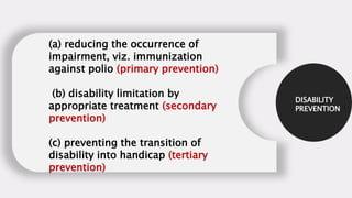 Levels of prevention and modes of intervention | PPTX