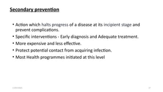 LEVELS OF PREVENTION AND MODES OF INTERVENTION.pptx
