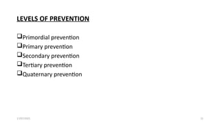 LEVELS OF PREVENTION AND MODES OF INTERVENTION.pptx