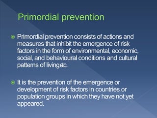Levels of Preventions | PPTX