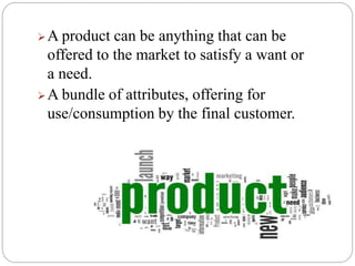 Levels of product Offering. | PPTX