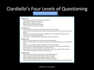 Levels of questioning | PPT