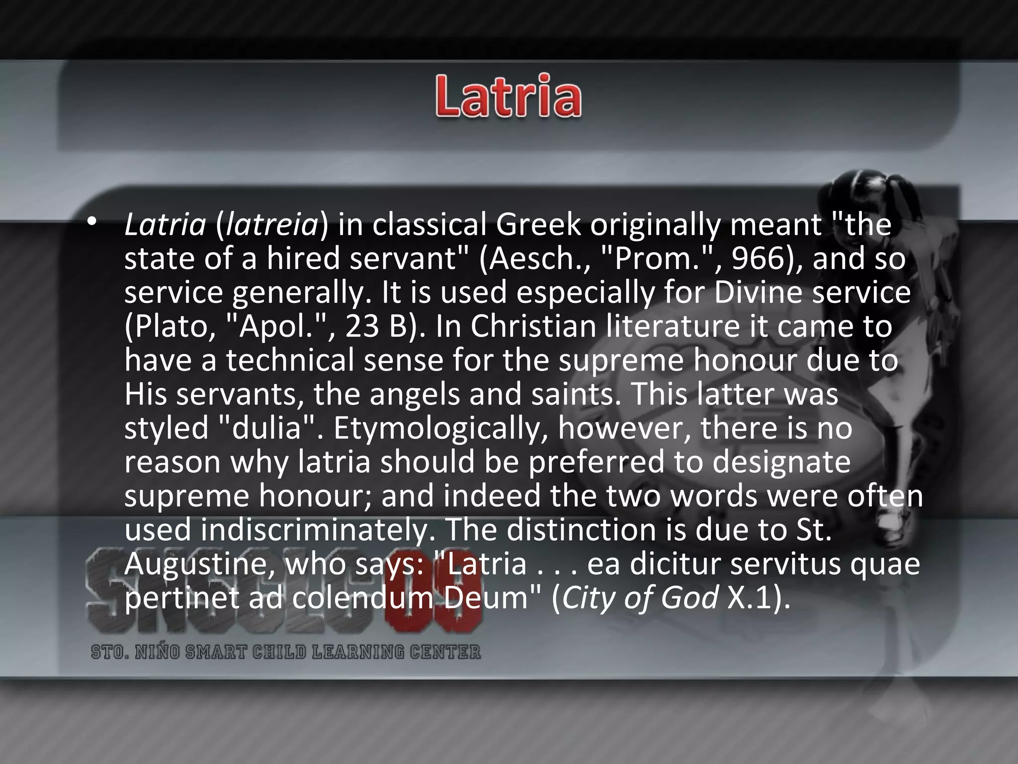 Levels Of Reverence | PPT