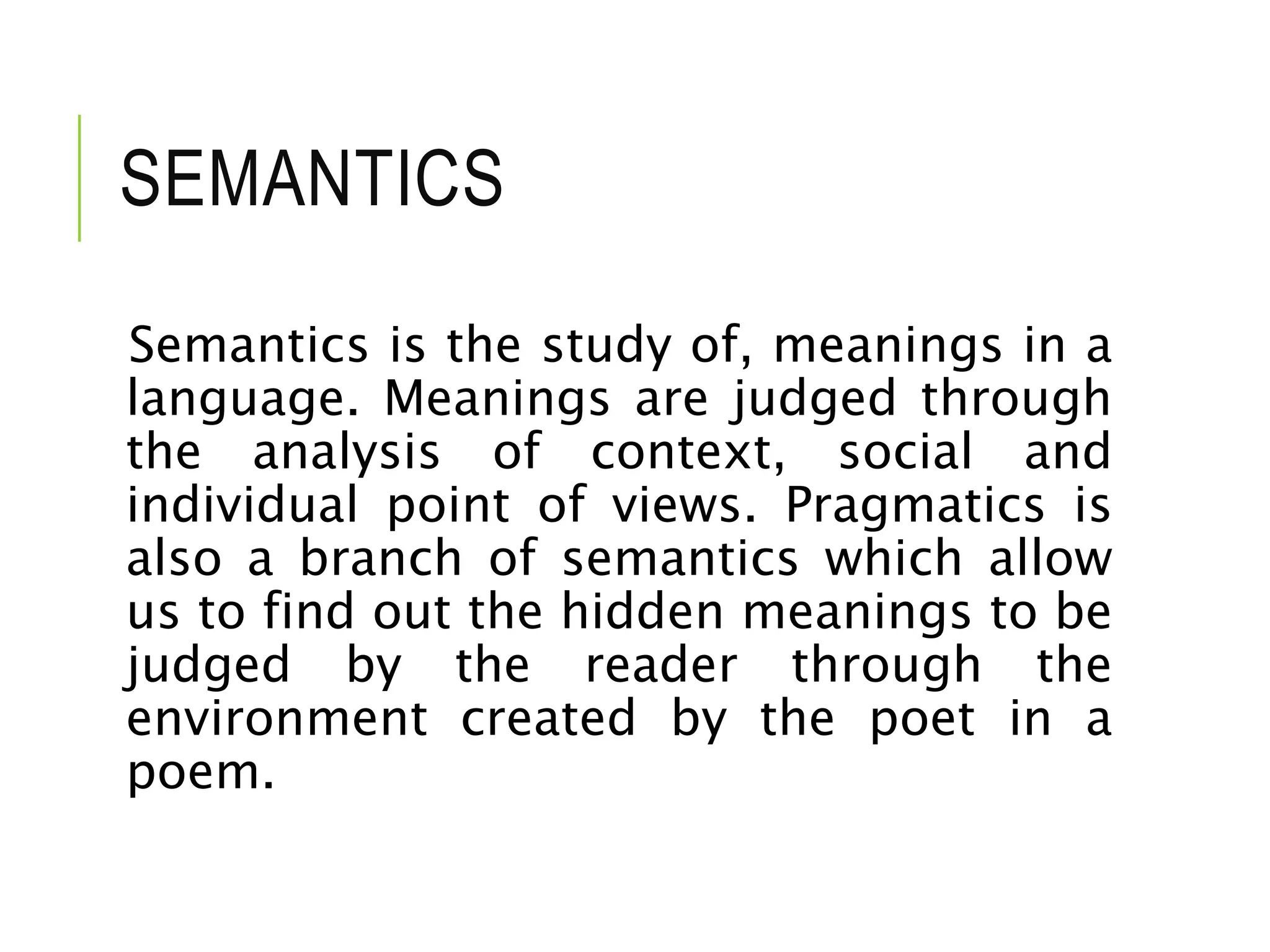 Levels of stylistic analysis | PPTX