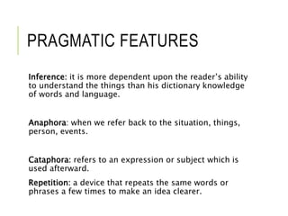 Levels of stylistic analysis | PPT
