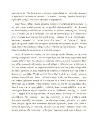 Levels of Stylistic Analysis.docx