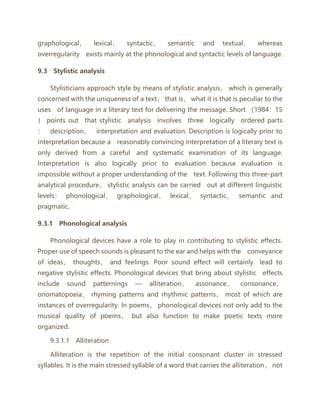 Levels of Stylistic Analysis.docx