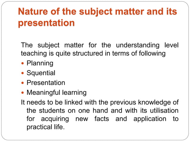 Levels of teaching | PPTX | Homework and Study | Education