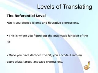 Level translator | PPT