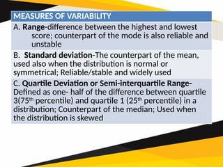 Report on LEVELS OR SCALES OF MEASUREMENT.pptx