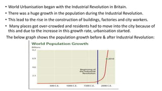 Levels, Patterns and Trends of Urbanization (World) | PPTX