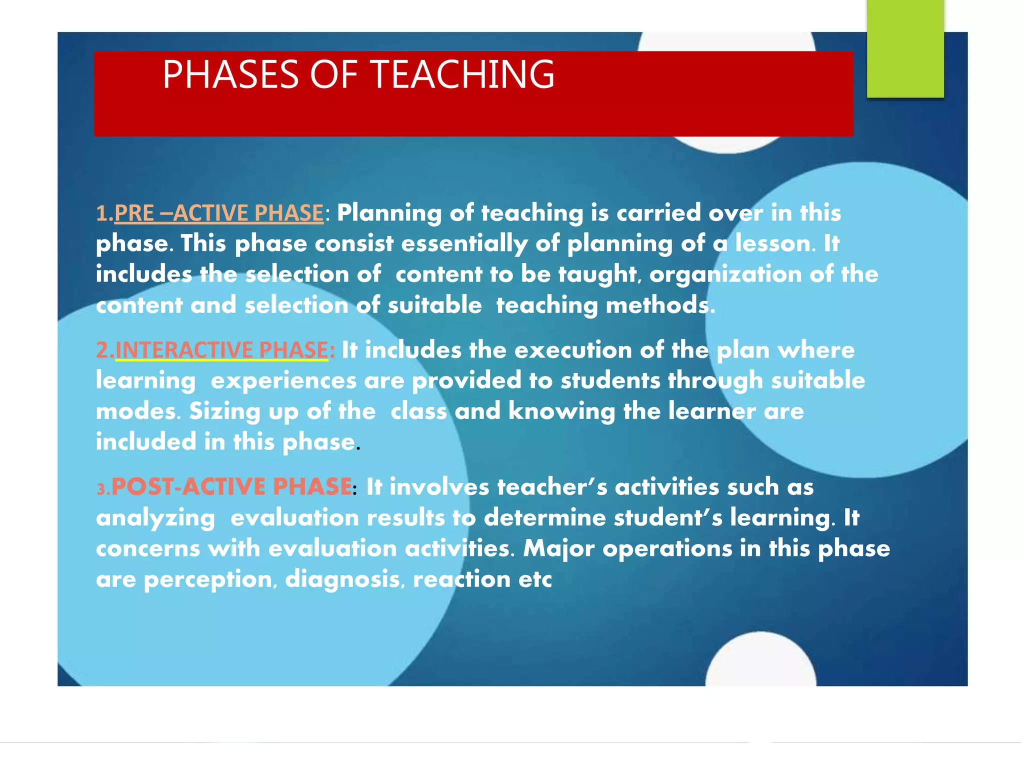 LEVELS & PHASES OF TEACHING.pptx