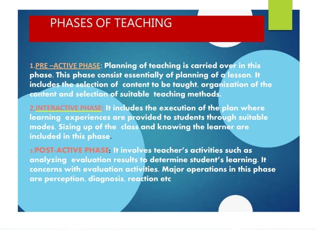 LEVELS & PHASES OF TEACHING.pptx
