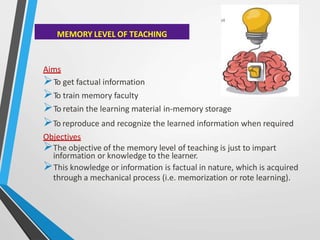 LEVELS & PHASES OF TEACHING.pptx