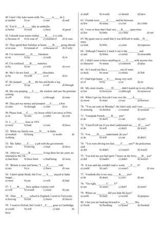 Level test _1_[1] | PDF