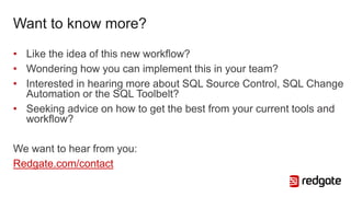 Level up your deployments for SQL Source Control | PPT