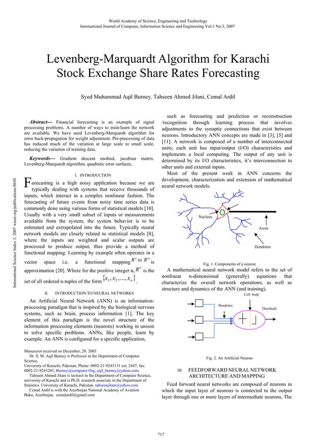 Levenberg marquardt-algorithm-for-karachi-stock-exchange-share-rates ...