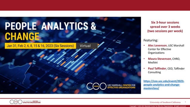 Alec Levenson: Future Proofing People Analytics | PDF