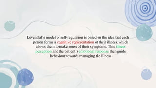 Self-Regulatory Model of Illness Perception .pptx