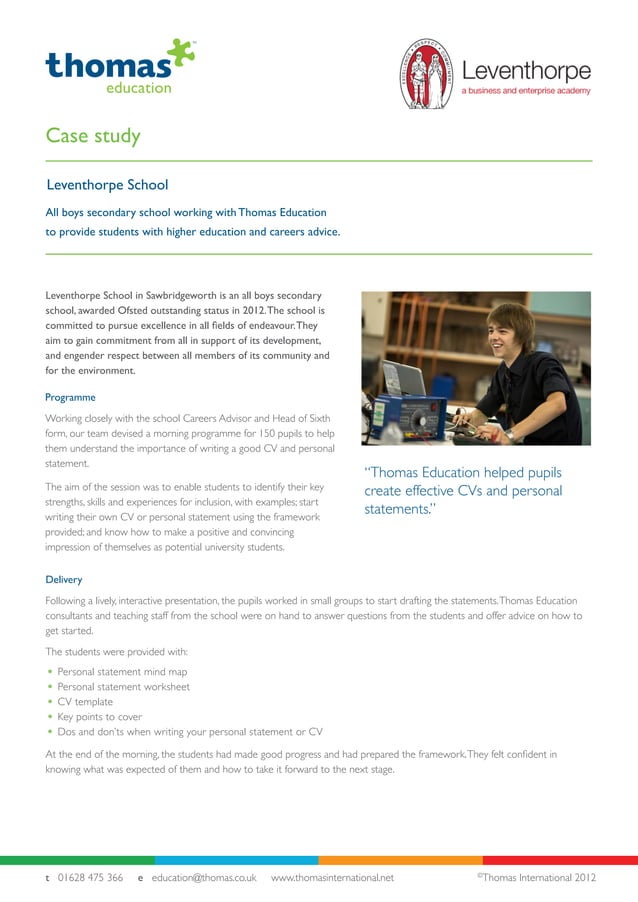 Leventhorpe case study final | PDF | Secondary Education | Education