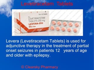 Levera (Levetiracetam Tablets) | ODP