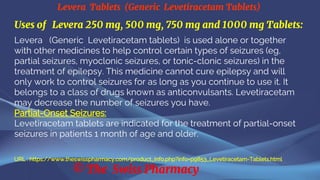 Levera Tablets by Intas (Generic Levetiracetam Tablets) | PDF