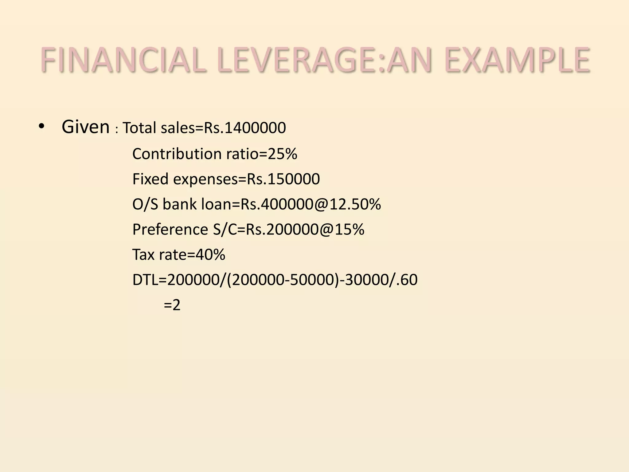 Leverage | PDF