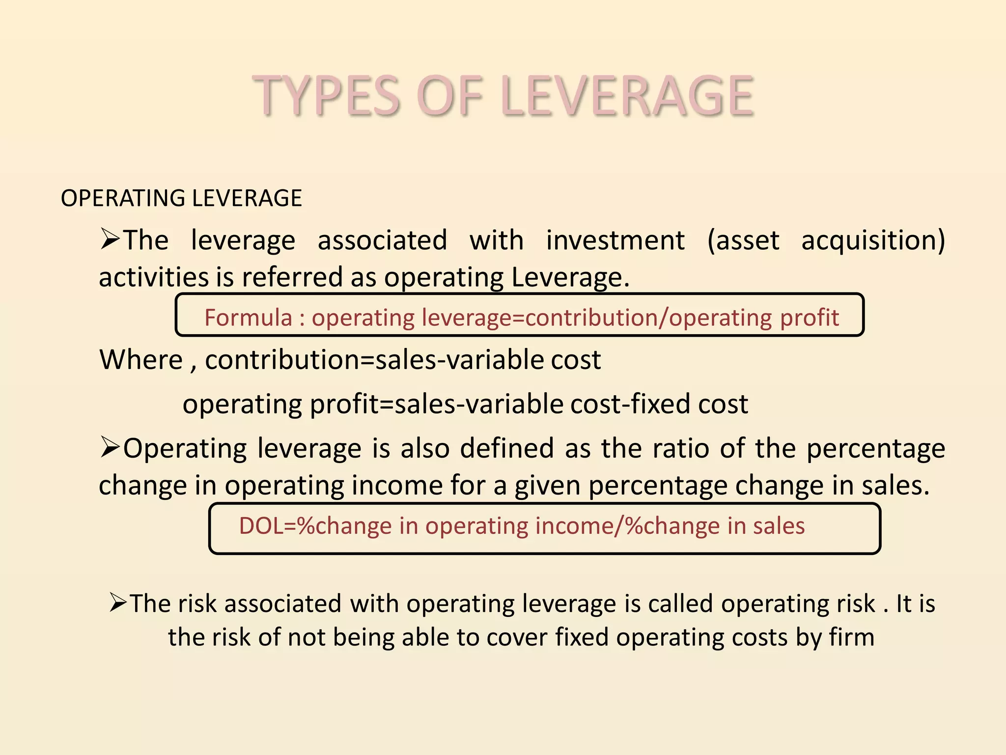 Leverage | PDF