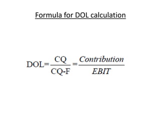 Leverage #Financial_Management | PPTX