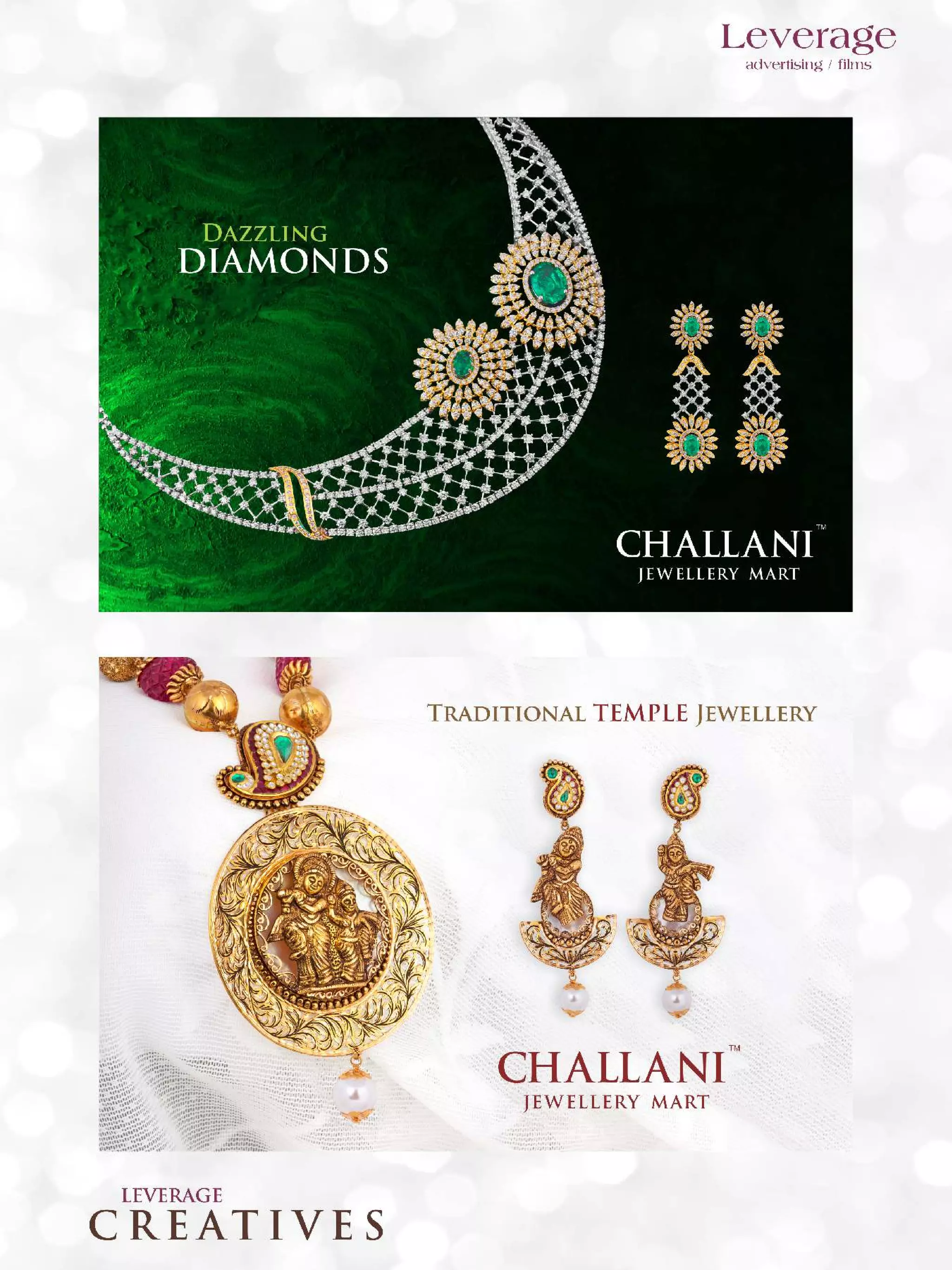 Leverage ads work sample in jewellery Retail | PDF