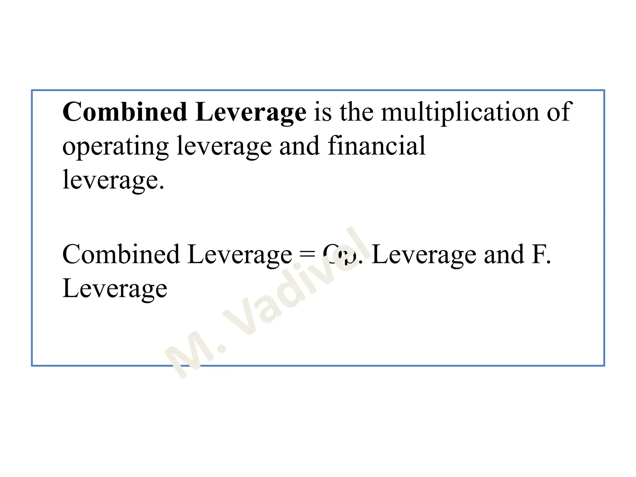 Analysis of Leverage and its types of leverage analysis. | PPTX