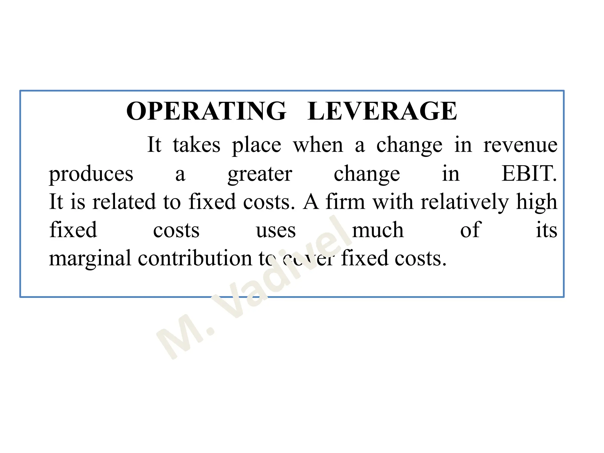 Analysis of Leverage and its types of leverage analysis. | PPTX