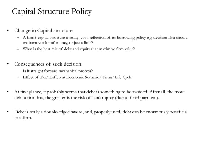 Leverage and Capital Structure.pptx