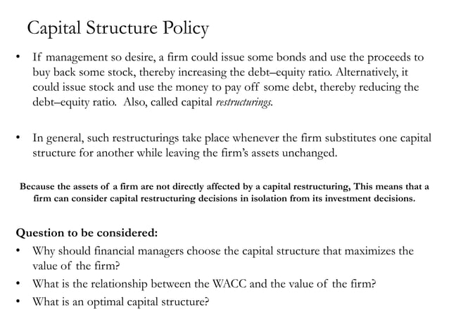 Leverage and Capital Structure.pptx