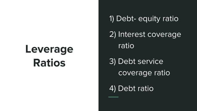 Leverage ratios | PPTX