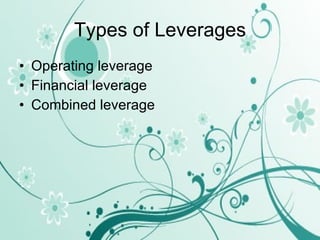 Leverages | PPT
