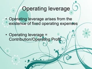 Leverages | PPT