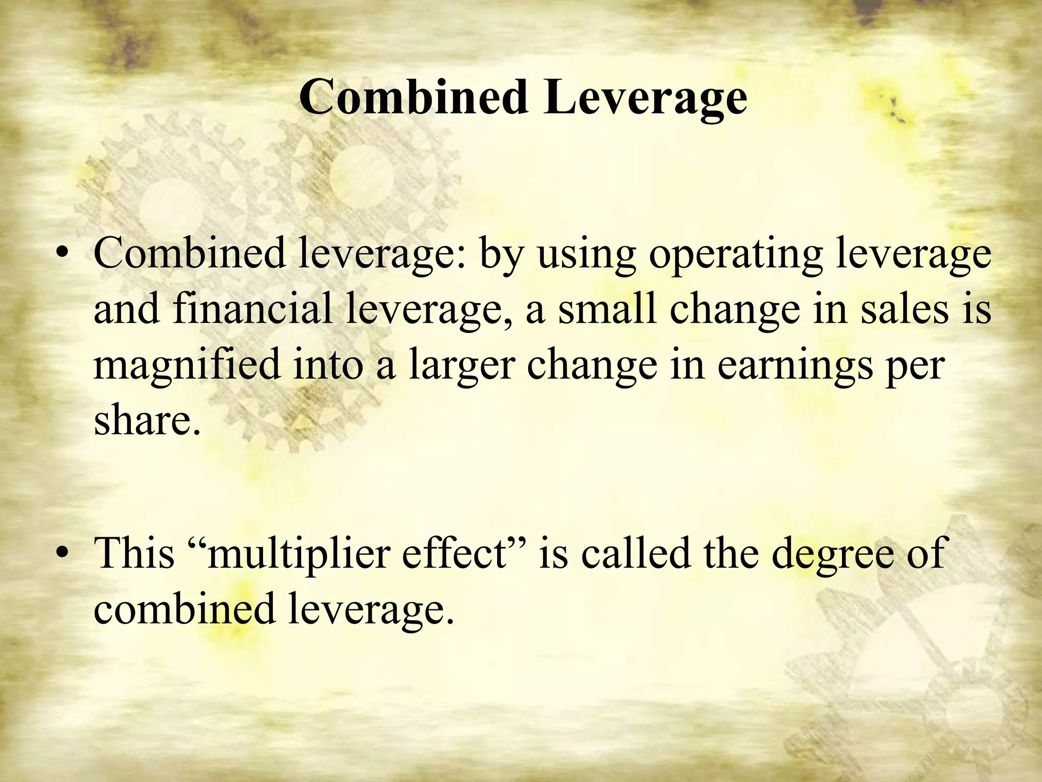Leverages | PPTX