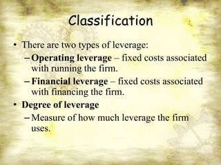 Leverages | PPTX