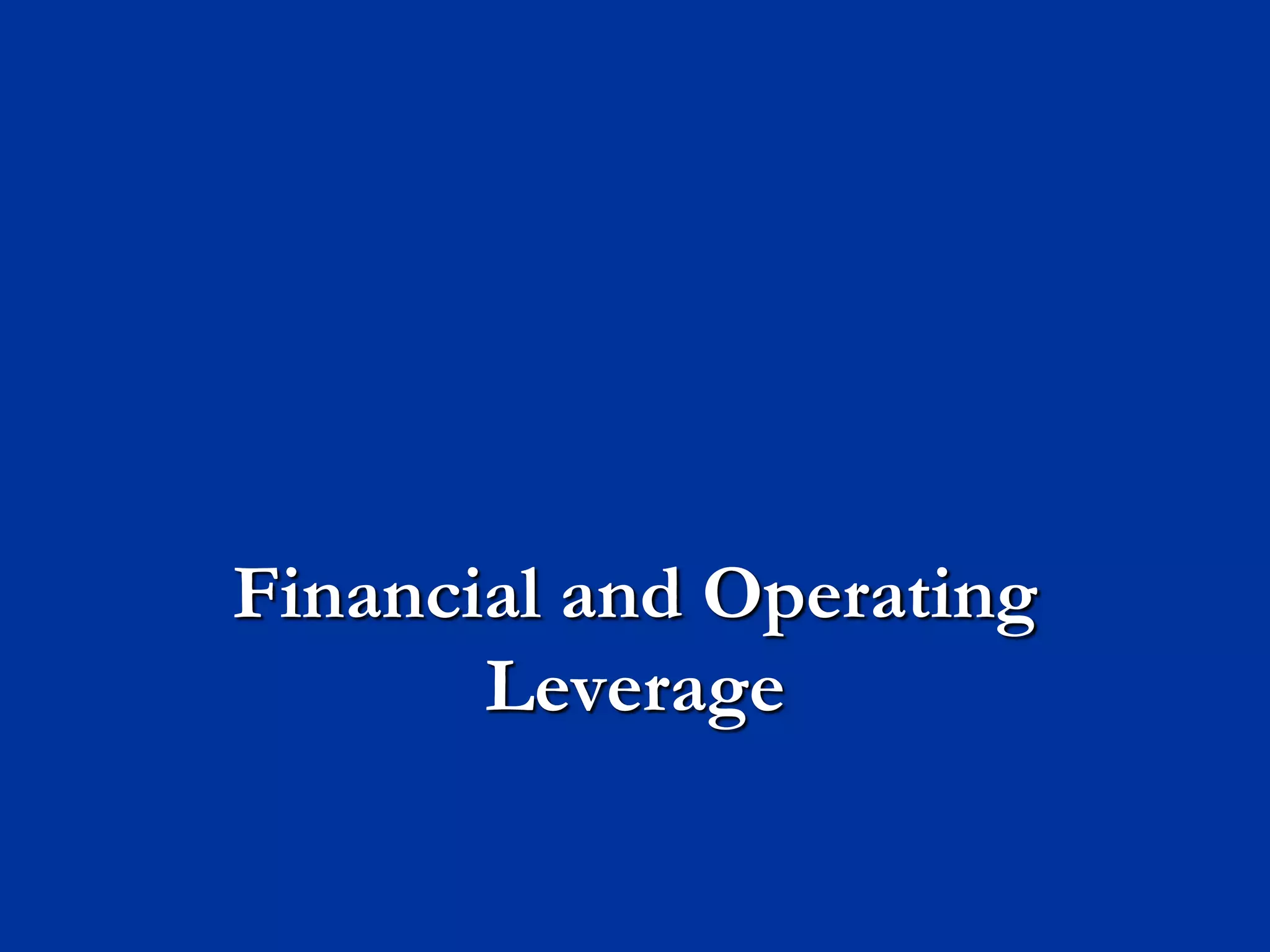 Leverages | PPT