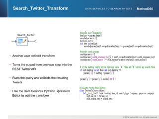 Leverage Social Media Data with SAP Data Services | PPT