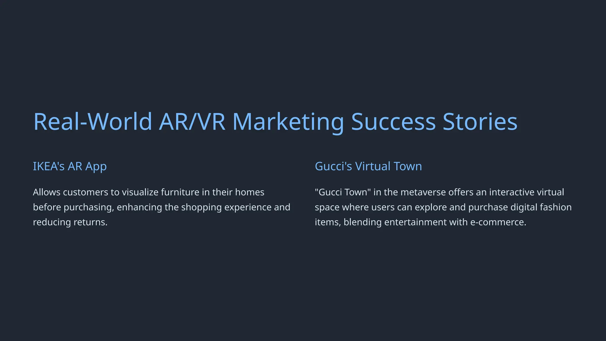 AR & VR in Marketing: Immersive Strategies for 2025. | PPTX